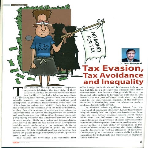 Tax Evasion Hilal Article | PDF