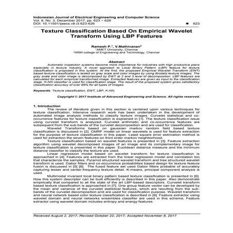 Texture Classification Based On Gabor Wavelet