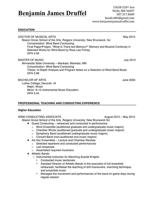 Bio - Eric Grush 2016 | PDF