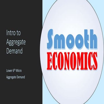 Intro to Aggregate Demand | PPTX