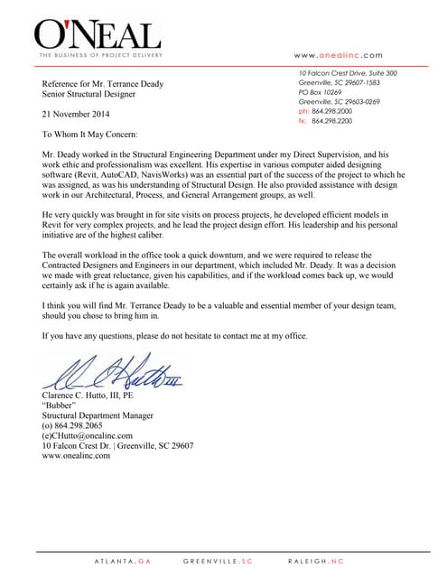 Recommendation Letters | PDF