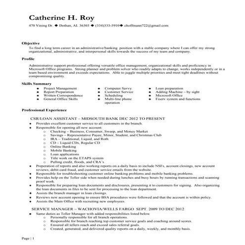 catherine resume | DOC