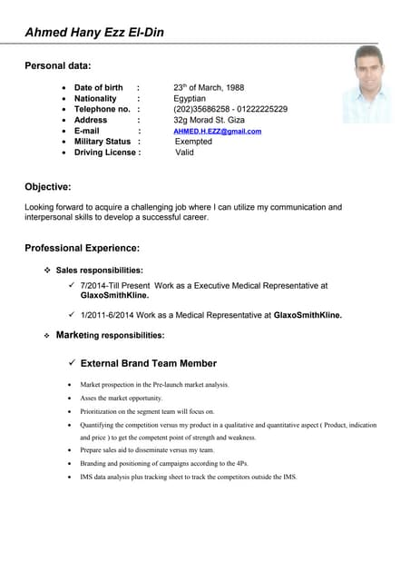 MY CV KSA | PDF