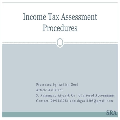 TaxAssessment | PPT