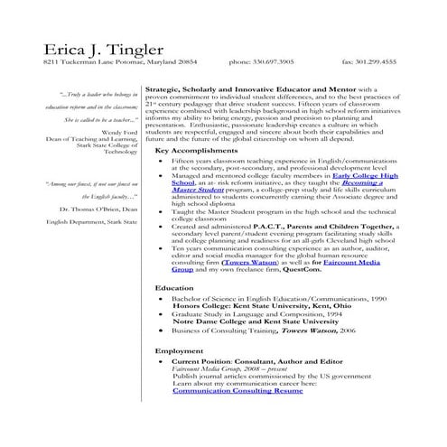EricaTingler Educator 2015 | PDF