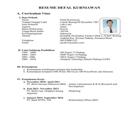 My Resume | PDF
