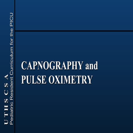 06 capnography and pulseoximetry | PPT