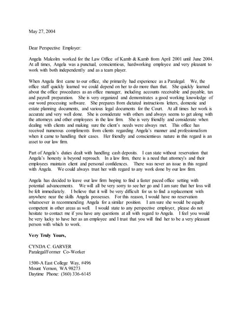 Recommendation Letter - Bill _Updated | PDF