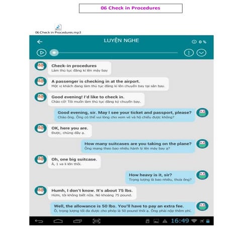 06 check in procedures (MEXU) | PDF