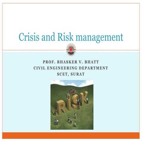 06 Crisis & Risk management | PPTX