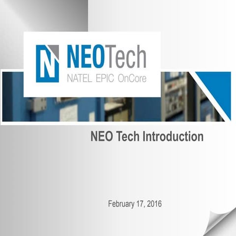 NeoTech Introduction | PPTX