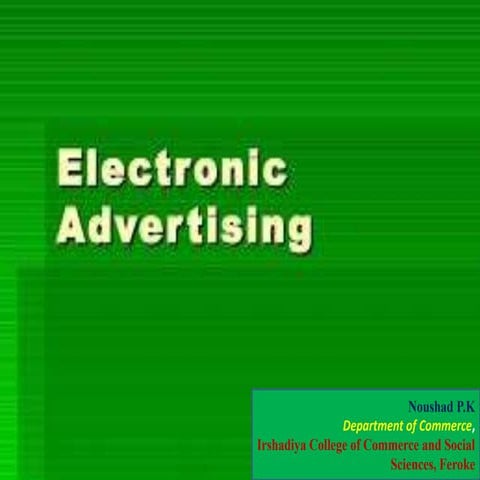 06 e advertising | PPTX