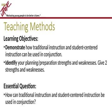 06_Effective_Teaching_Methods.pptx in psychology | PPTX