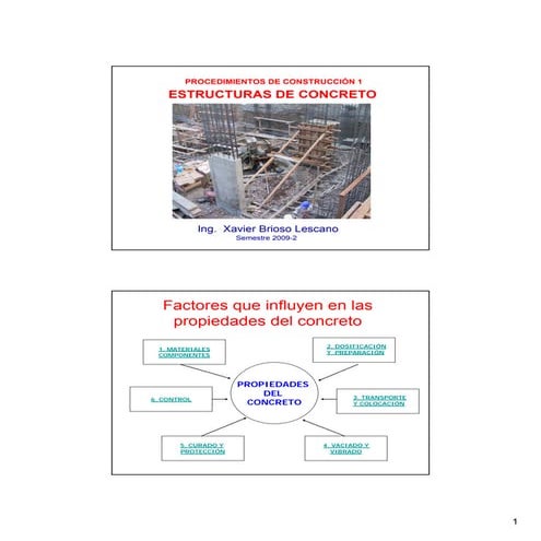 Concreto simple construcciones | PPTX