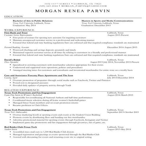 Janie Rambo's Resume | PDF