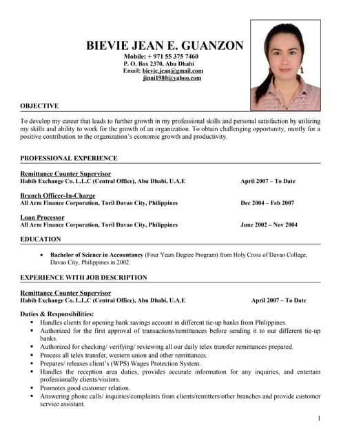 Sheila Marie Religioso-CV | PDF