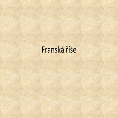 06 Franská Rise | PPT