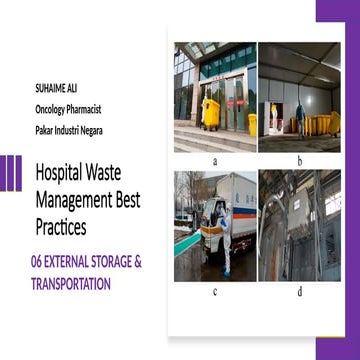 06 HWM Central Storage & External Transportation 2024.pptx | Healthcare ...