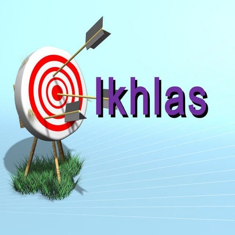 06 ikhlas | PPT
