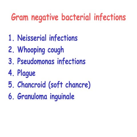 06 infectious disease gram negative | PPT