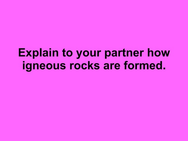 04 identifying different types of rocks | PPT