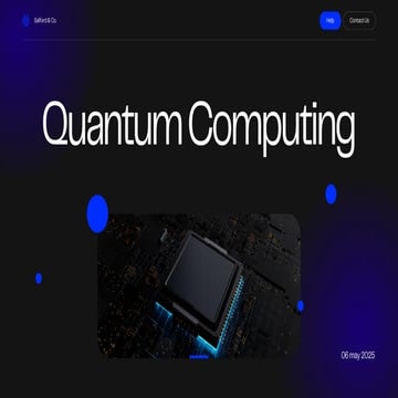 The Rise of Quantum Computing: Powering the Future Today | PDF