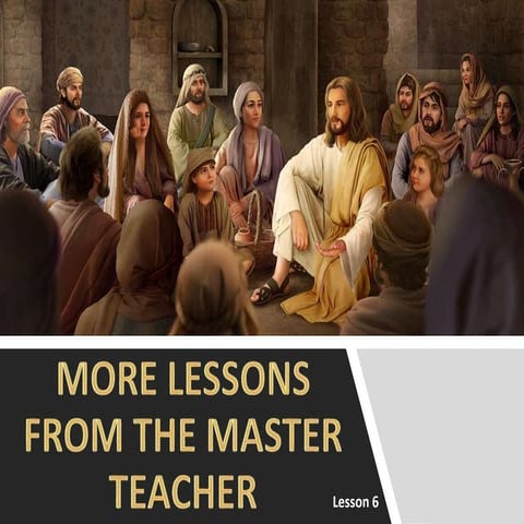06 more lessons | PPTX | Christianity | Religion & Spirituality