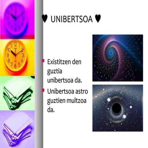Unibertsoa | PPT
