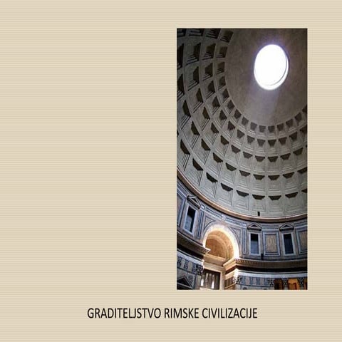 06 povijest graditeljstva_-_rim | PPT | Free Download