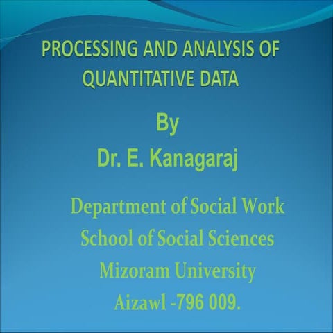06 quantitative data processing | PPT
