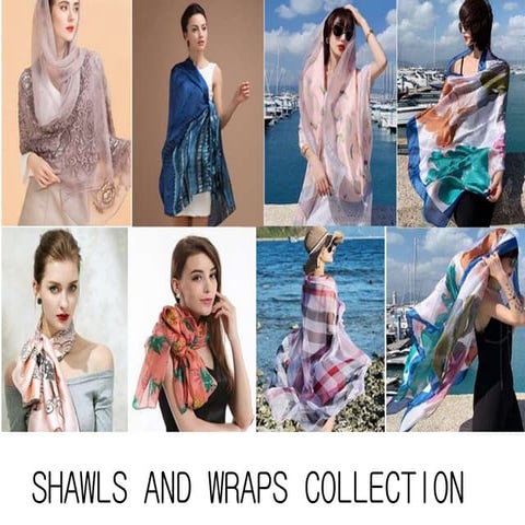 SHAWLS AND WRAPS COLLECTION | PPT