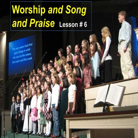 06 worship song and praise | PPTX