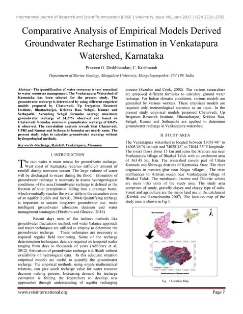 Gw02 role of dwlr data in groundwater resource estimation | PDF | Water ...