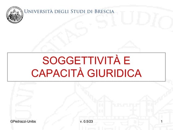 Capacità | PPT