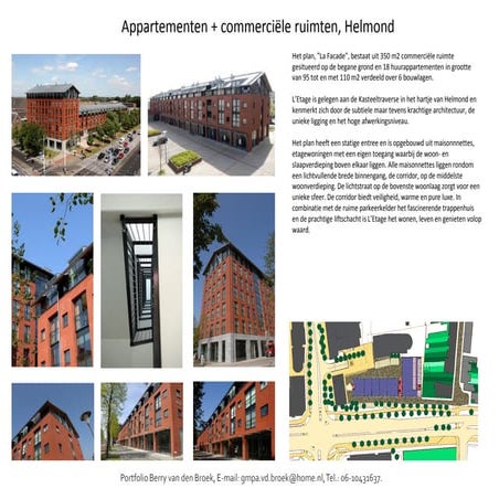 Appartementen + commerciële ruimten, Helmond | PPT