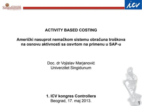24. ICV Srbija sastanak, 18.11.2015 - Optimizacija troškova, Uroš ...
