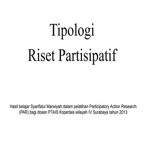 07.Tipologi PAR.ppt
