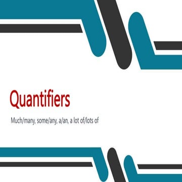 Quantifiers | PPT