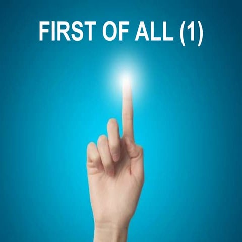 first of all (1) | PPT