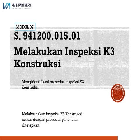 07. INSPEKSI (keselamatan kerja konstruksi)K3.pdf