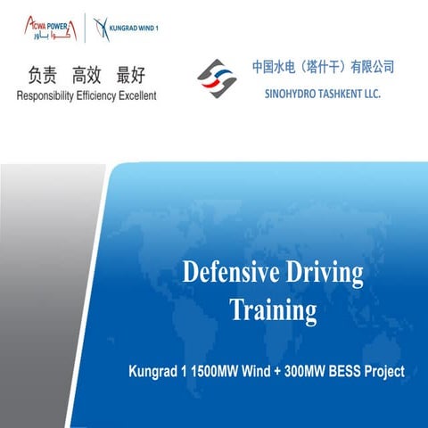 Defensive Driving and operation vehicles | PPTX