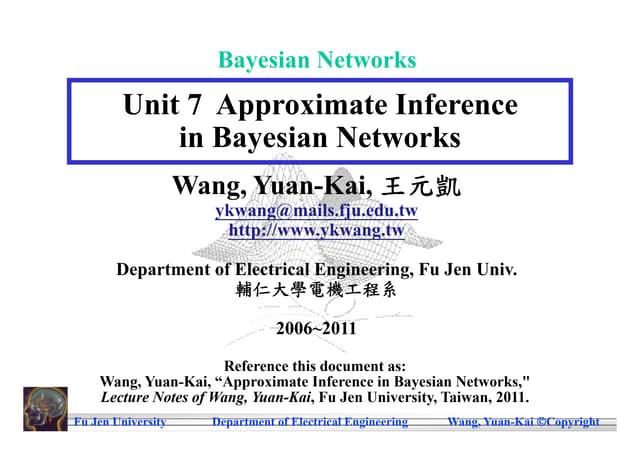 07 approximate inference in bn | PDF 07 approximate inference in bn | PDF