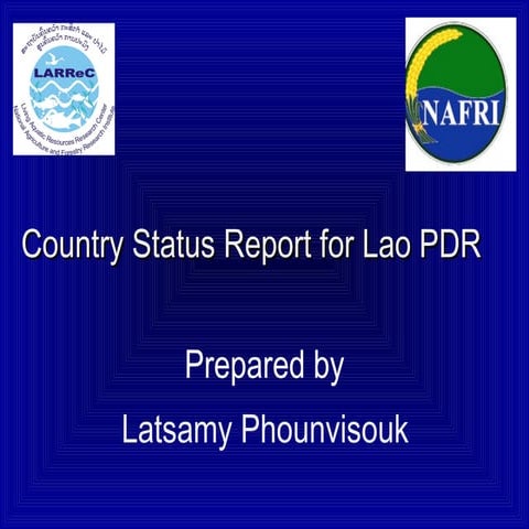 Regional Workshop on Underutilized Fish and Marine Genetic Resources ...