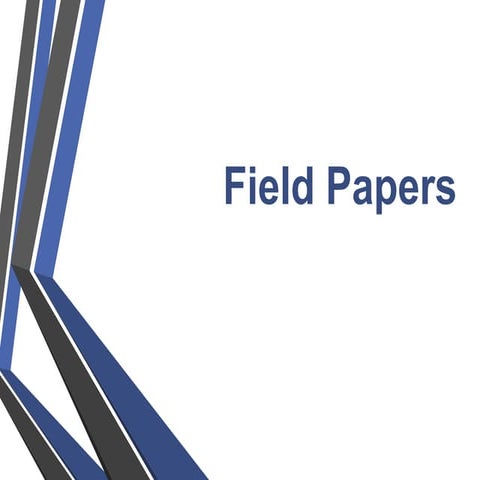 07. Cara Menggunakan Field Papers | PPTX