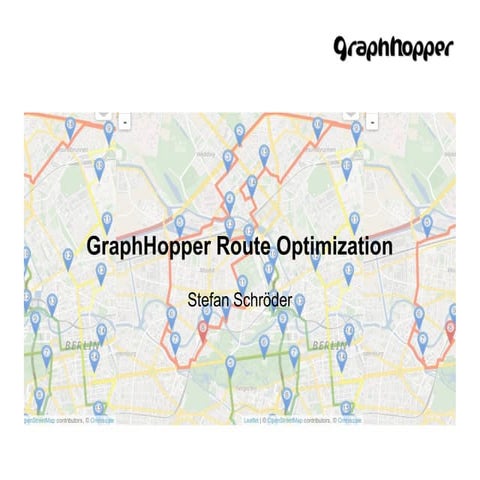 Wherecamp Navigation Conference 2015 - GraphHopper Route Optimization | PPT