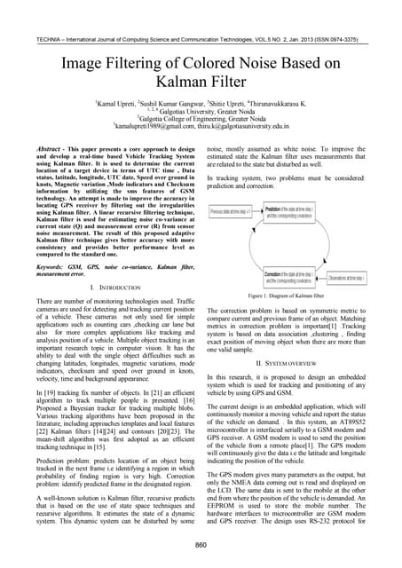 Process Rtk Data Based On Kalman Filtering Algorithm Pdf