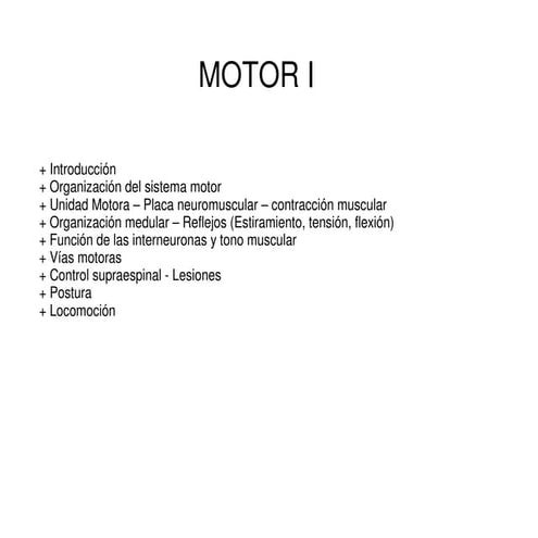 07- Motor I | PDF