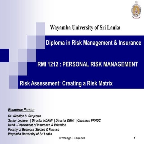 07 - Risk Assessment Creating a Risk Matrix.pdf