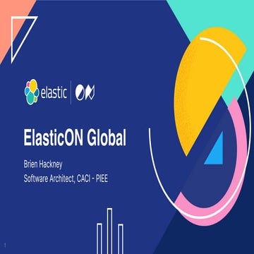 How CACI and Elastic support the Department of Defense | PPT