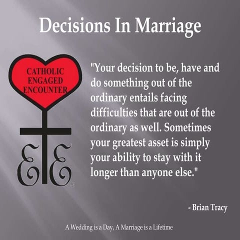 0700-DecisionsInMarriage | PPTX | Wedding | Personal Celebrations ...